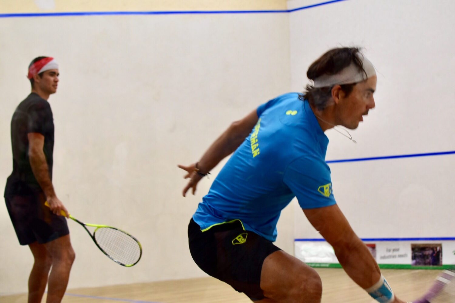 Superman and The Puma – Nelson Squash Club